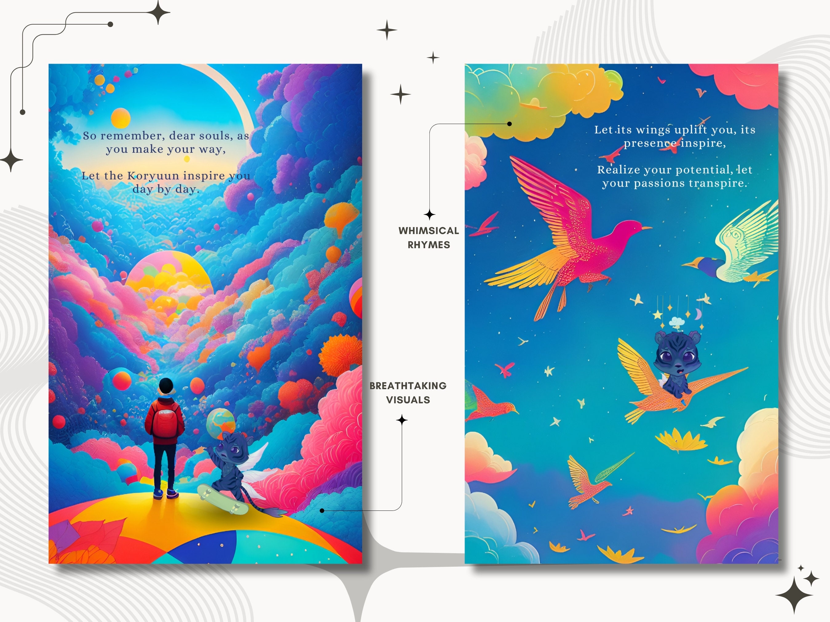 The Akarion Chronicles: A Koryuuns Tale Storybook Ebook Inspiration Productivity - Etsy