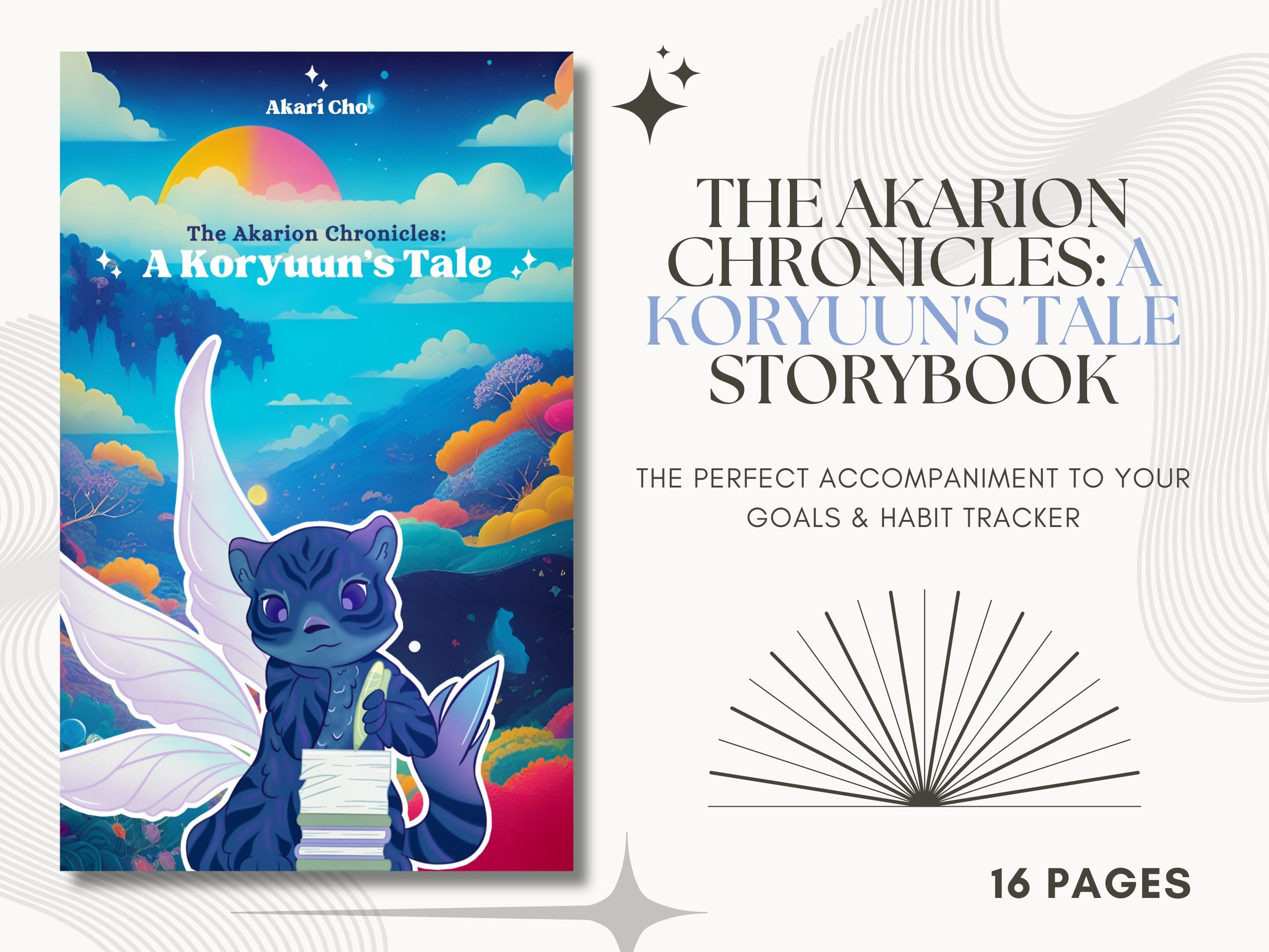 The Akarion Chronicles: A Koryuuns Tale Storybook Ebook Inspiration Productivity - Etsy