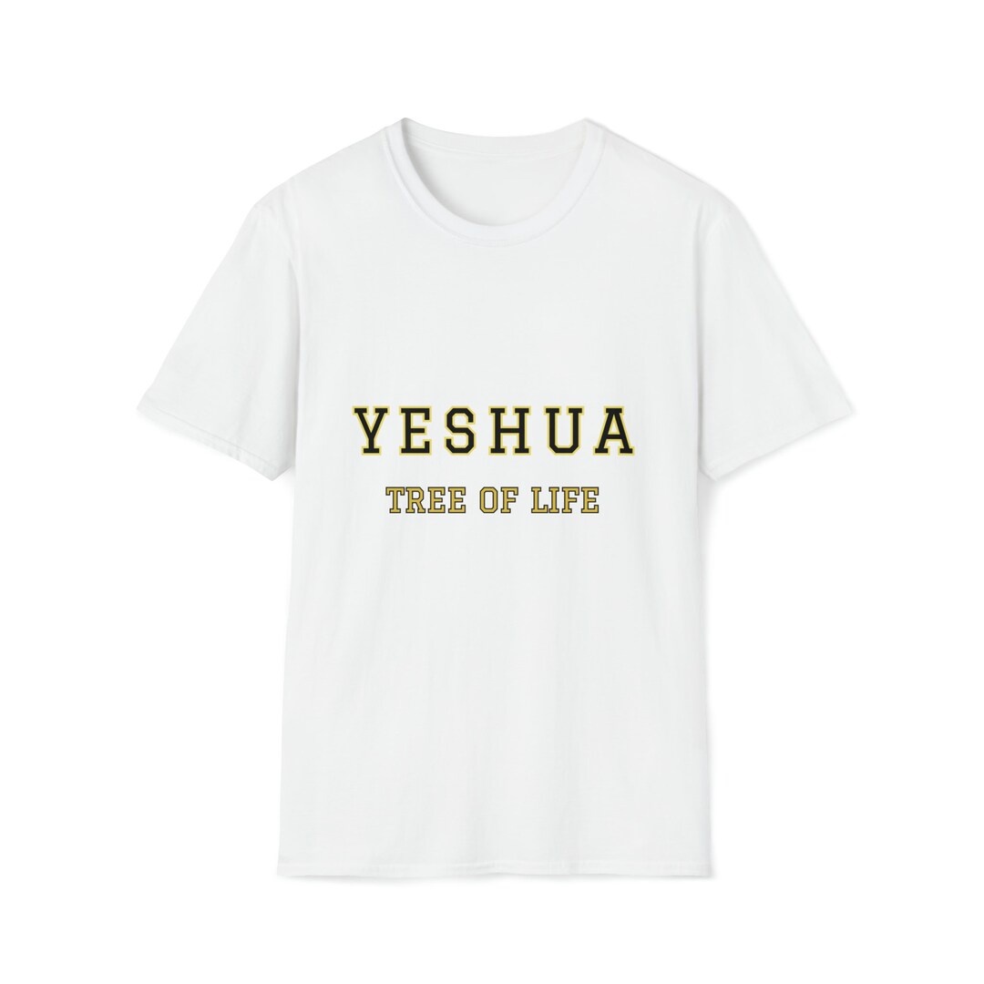 YESHUA the Tree of Life Short Sleeve T Shirt Messianic Tees - Etsy