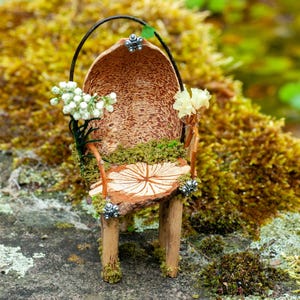 Colourful Fairy Chairs PRE-ORDER Miniature Furniture Fantasy Dollhouse ...