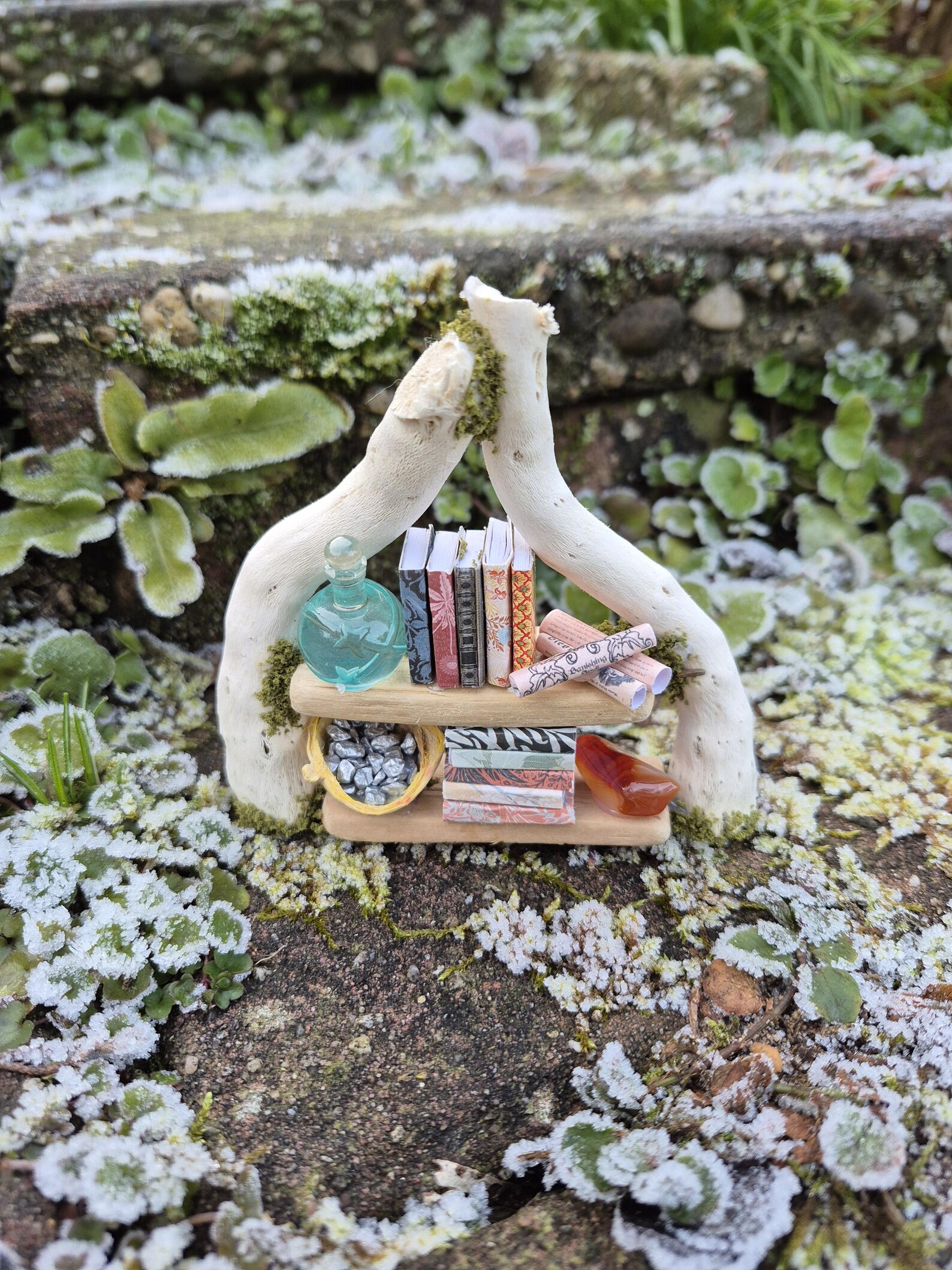 Fairy Bookcase - Perfect for Indoor Fairy Gardens and Fantasy ...