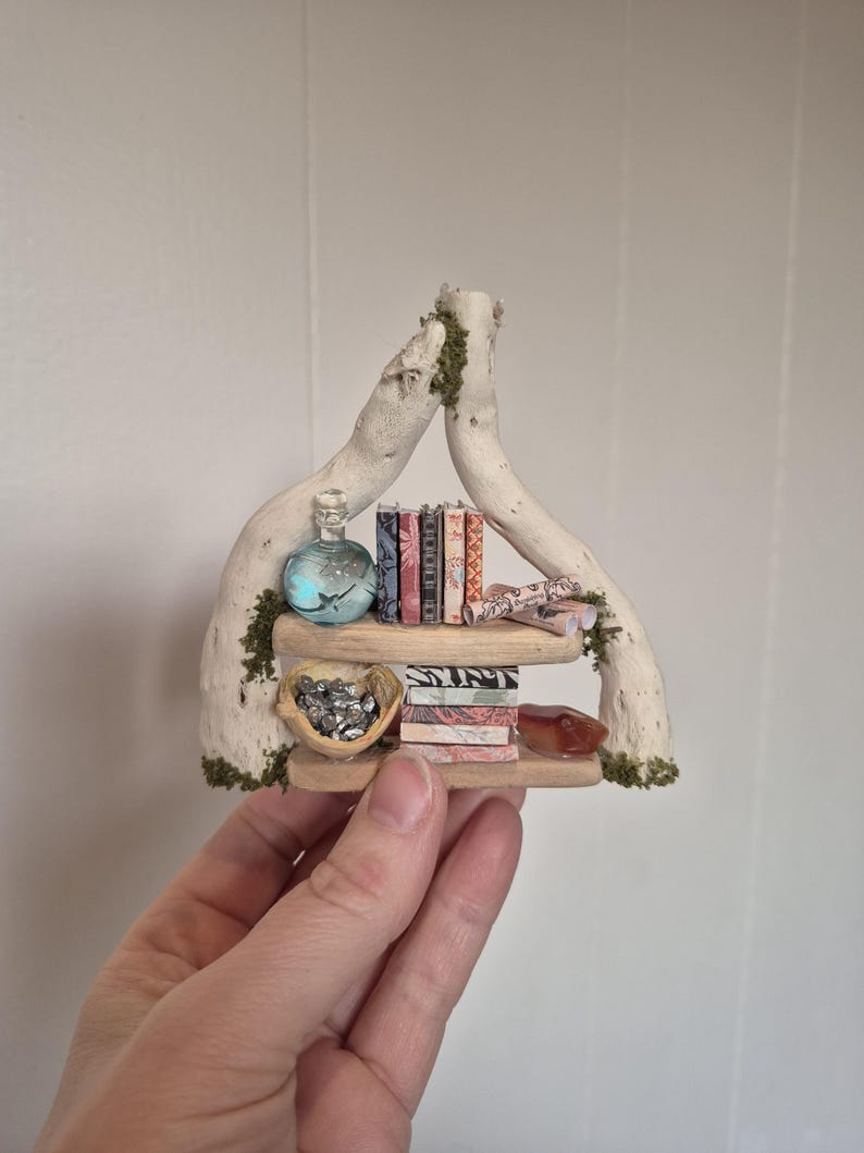 Fairy Bookcase - Perfect for Indoor Fairy Gardens and Fantasy ...