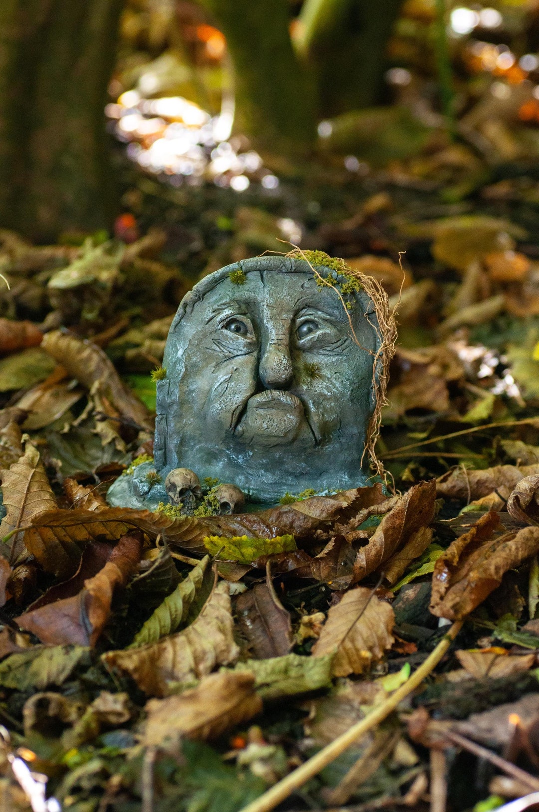 Awakened Tombstones Creepy Cute Halloween Enchanted Forest Fairy Garden ...