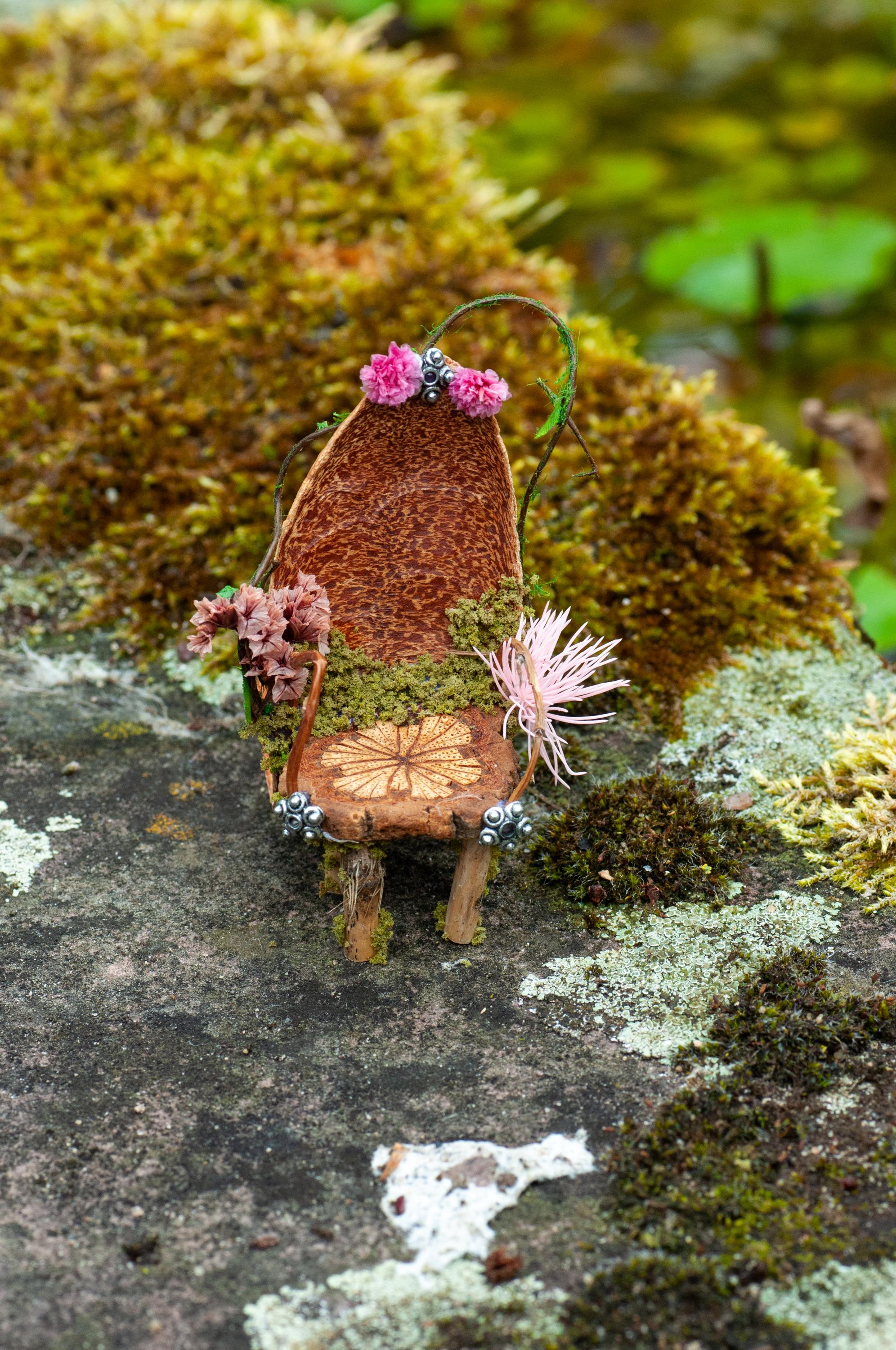 Colourful Fairy Chairs PRE-ORDER Miniature Furniture Fantasy Dollhouse ...