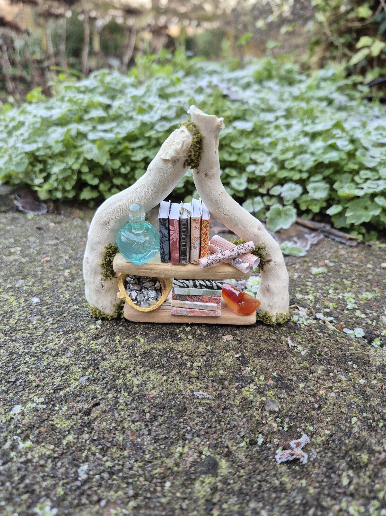 Fairy Bookcase - Perfect for Indoor Fairy Gardens and Fantasy ...