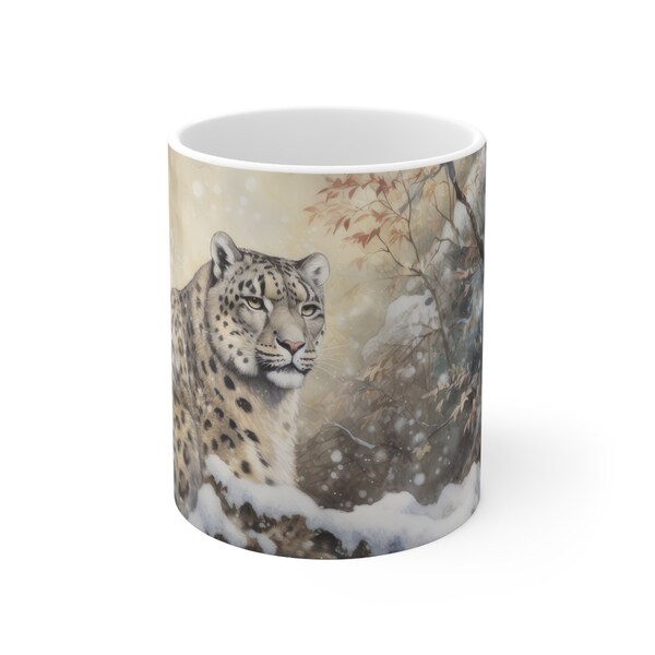 Leopard Coffee Mug - Etsy