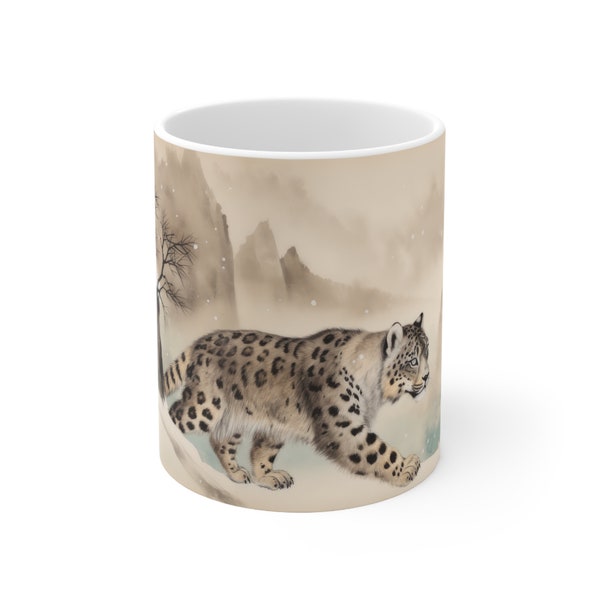 Leopard Coffee Mug - Etsy