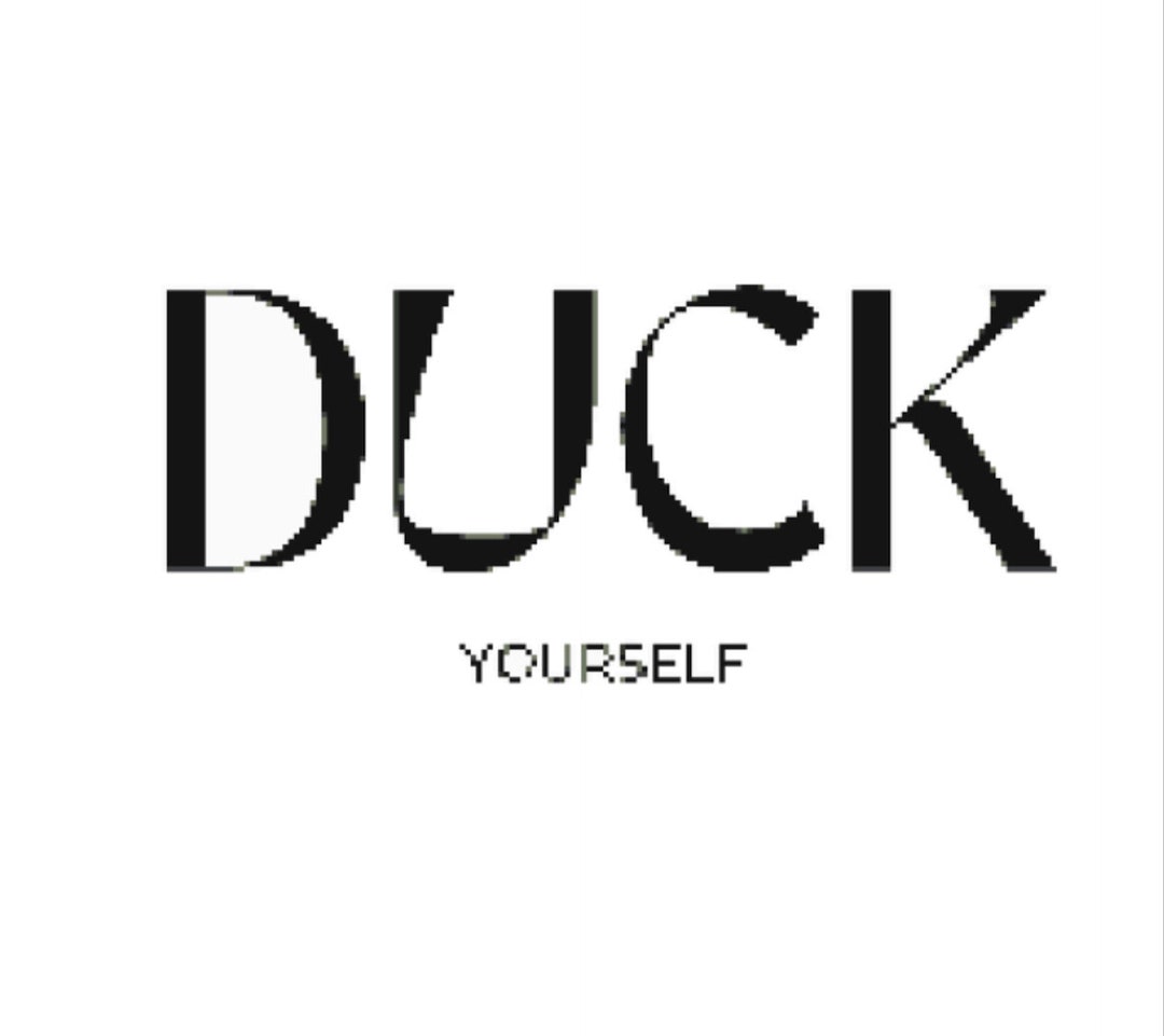 Duck Yourself PDF Cross Stitch Pattern - Etsy