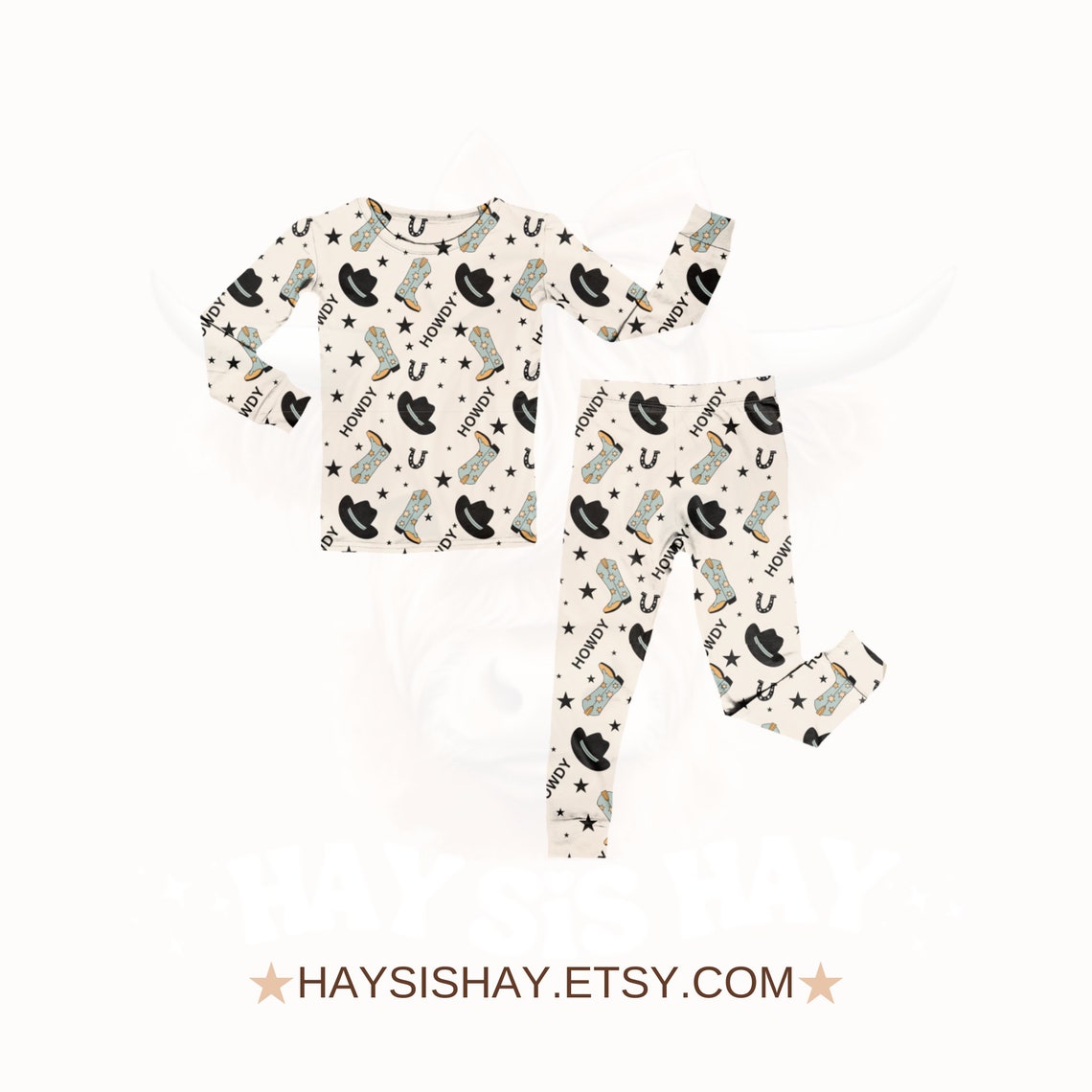 Howdy Cowboy Seamless File Pattern | Digital Download - Etsy