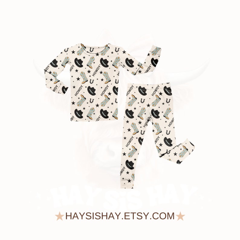 Howdy Cowboy Seamless File Pattern | Digital Download - Etsy