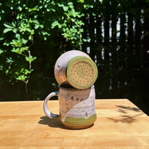 Mug & Tea Ceramic Strainer Set - Etsy