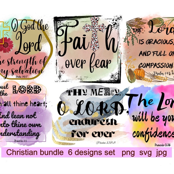 Christian Bundle Svg Bible Verse Svg Cross Svg Scripture Svg Christian ...