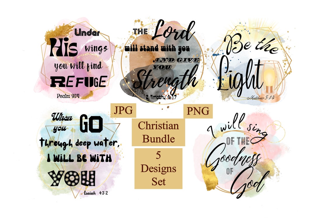 Christian Bundle Png Bible Quotes Png Bible Verse Png Cross Svg ...