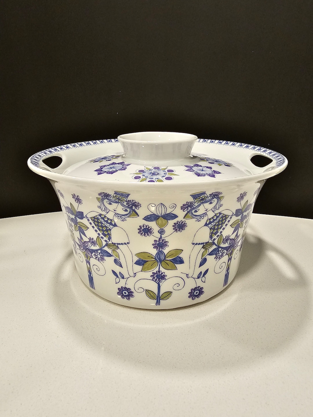 Figgjo Lotte Turi Design - Porcelain Casserole - Etsy
