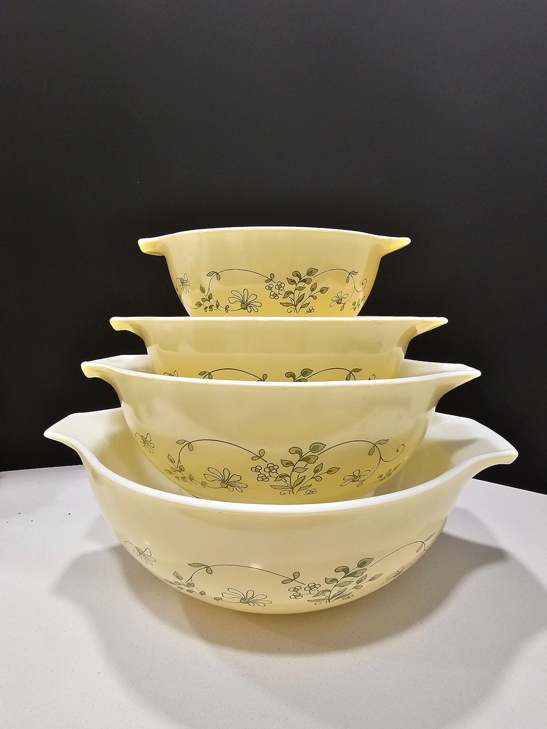 PYREX - Vintage Shenandoah Cinderella Bowls Set - Full Set (4) - Etsy