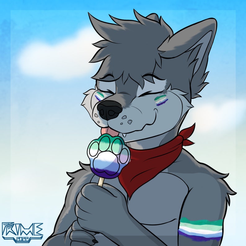 Furry Popsicle Base for Digital Download YCH .PSD File you Must Have ...