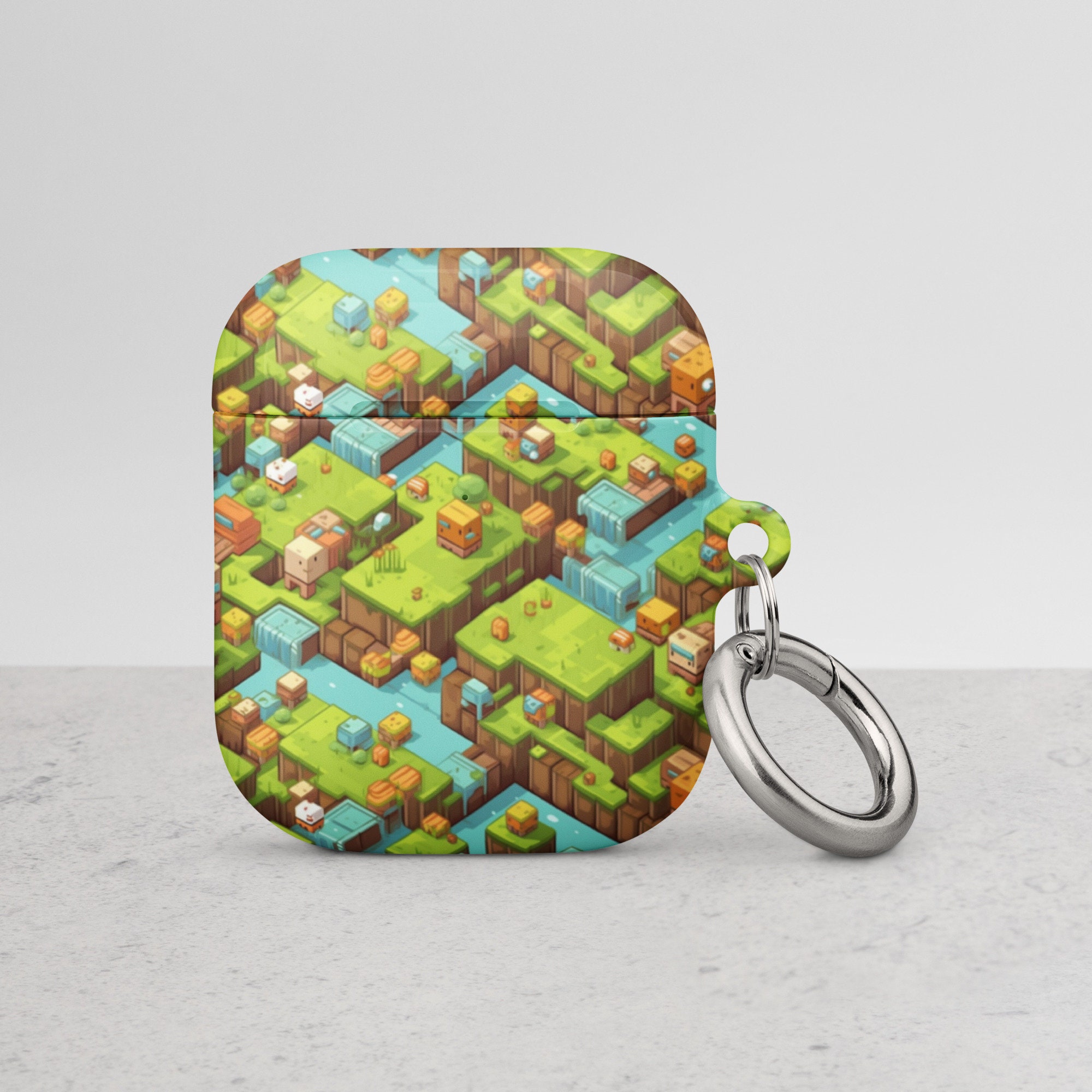 Cute Minecraft Inspired Gamer Mug, Isometric Game Design Case for ...
