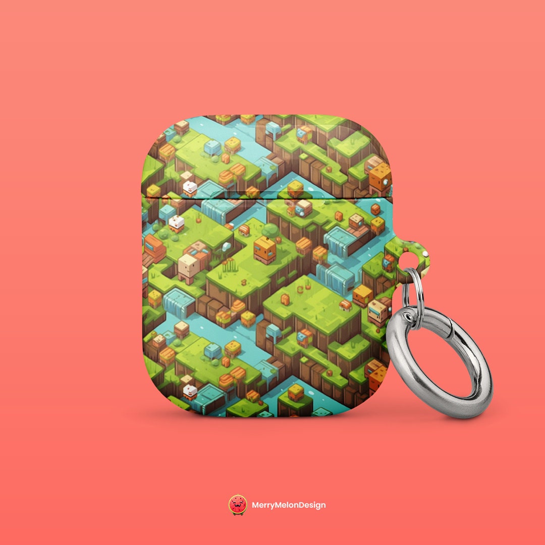 Cute Minecraft Inspired Gamer Mug, Isometric Game Design Case for ...