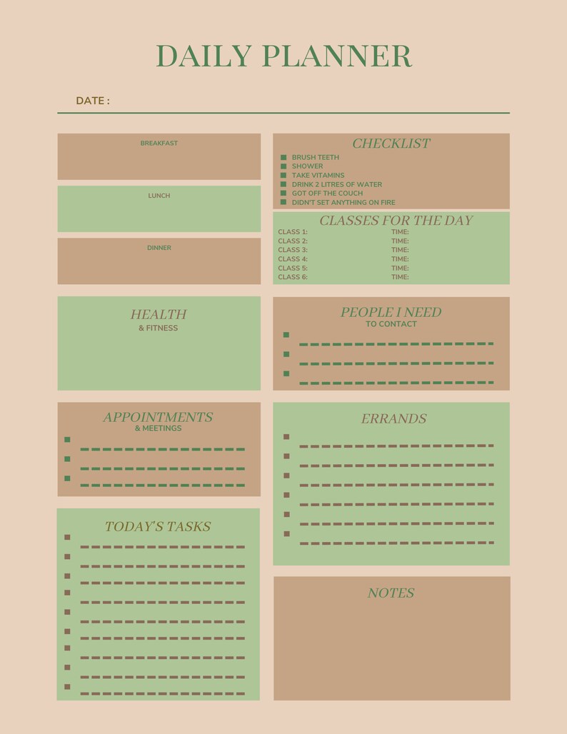 College, University, Highschool Planner, Digital Planner, Goodnotes ...