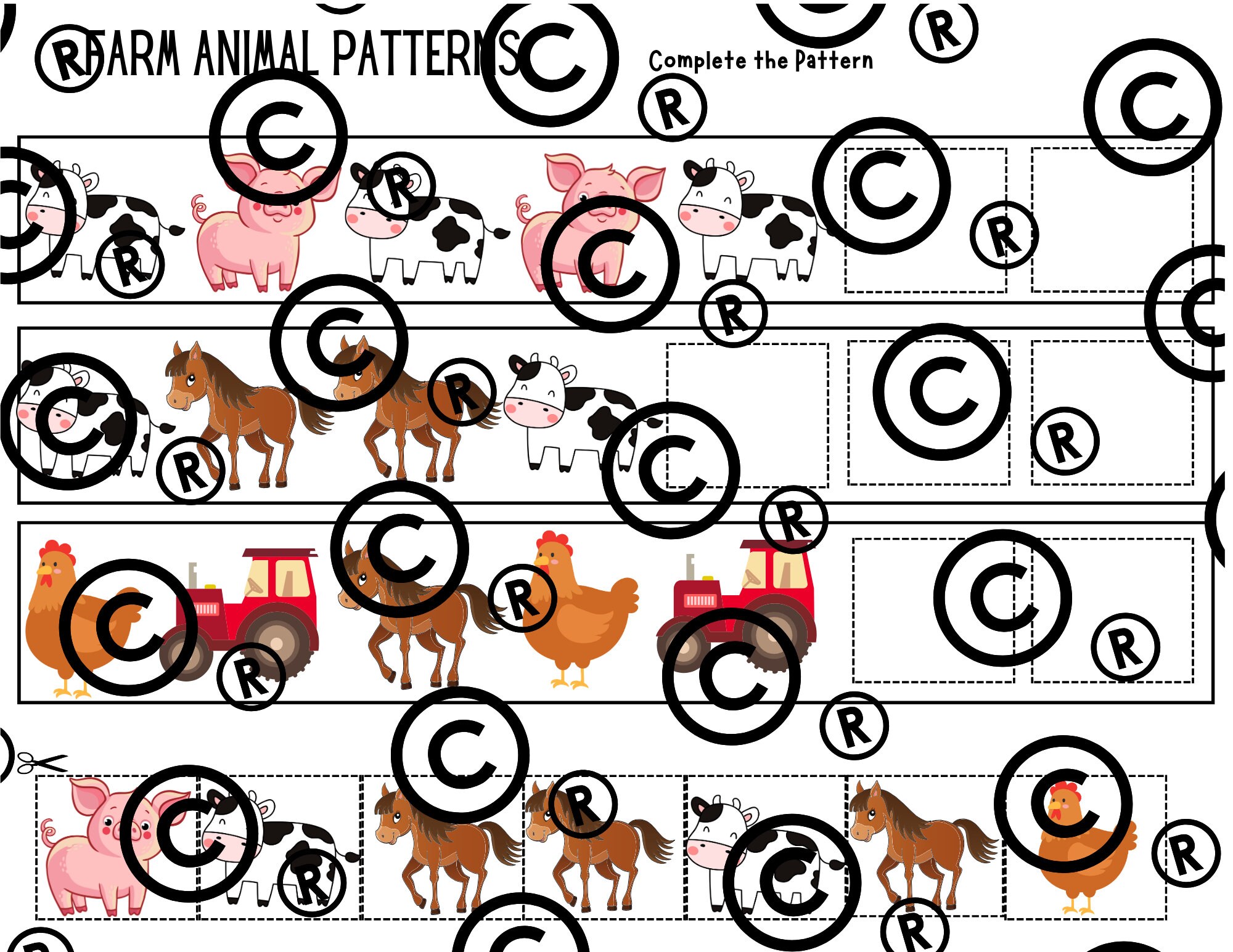 Complete the Pattern - Etsy