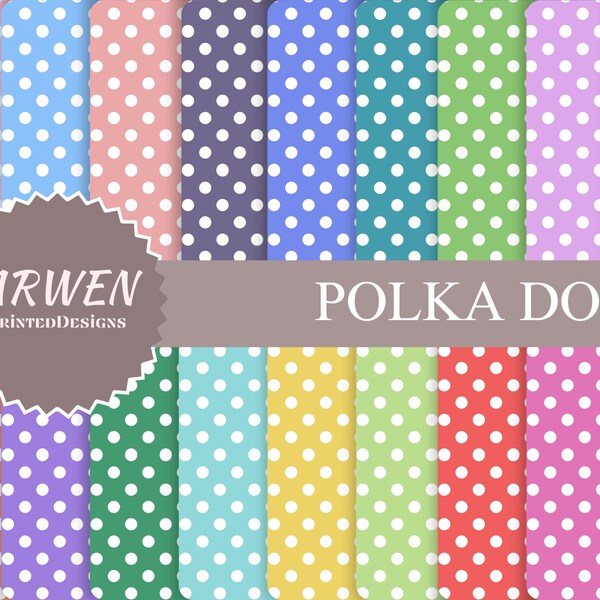 Polka Dot Background - Etsy