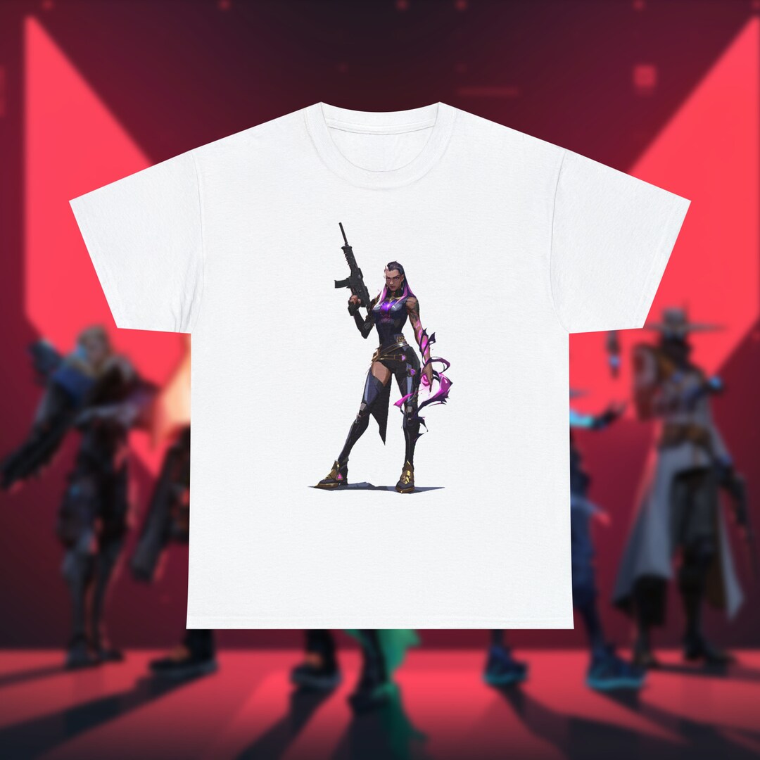Valorant Reyna Tshirt Valorant Collection Shirt For Valo Etsy