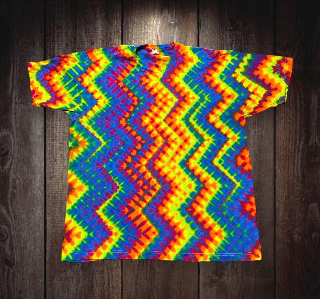 XL - Chevron - Tie Dye - XL - Etsy