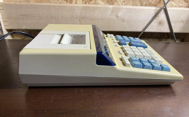 Victor 1260-2 Vintage 1970s Desktop Printing Calculator – Rare - Etsy