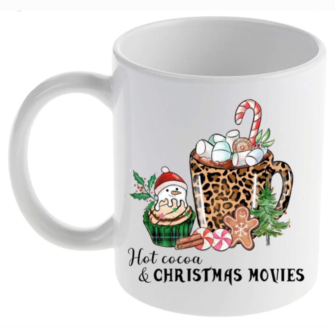 Christmas Hot Cocoa Ceramic Mug. - Etsy
