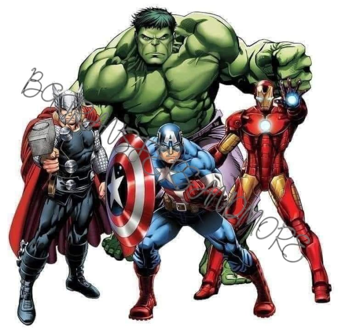 Super Hero Digital Download. - Etsy