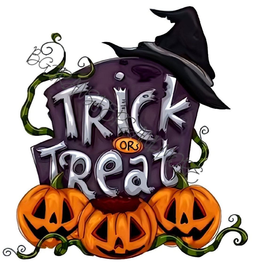 Trick or Treat Digital Download - Etsy