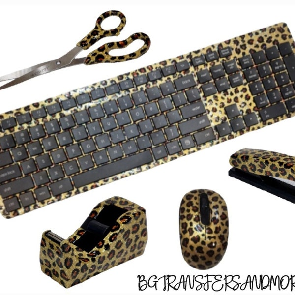 Leopard Print Office - Etsy