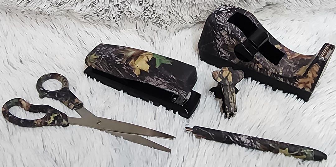 Camo Desk Set. - Etsy