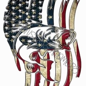 Fish Flag Digital Download. - Etsy