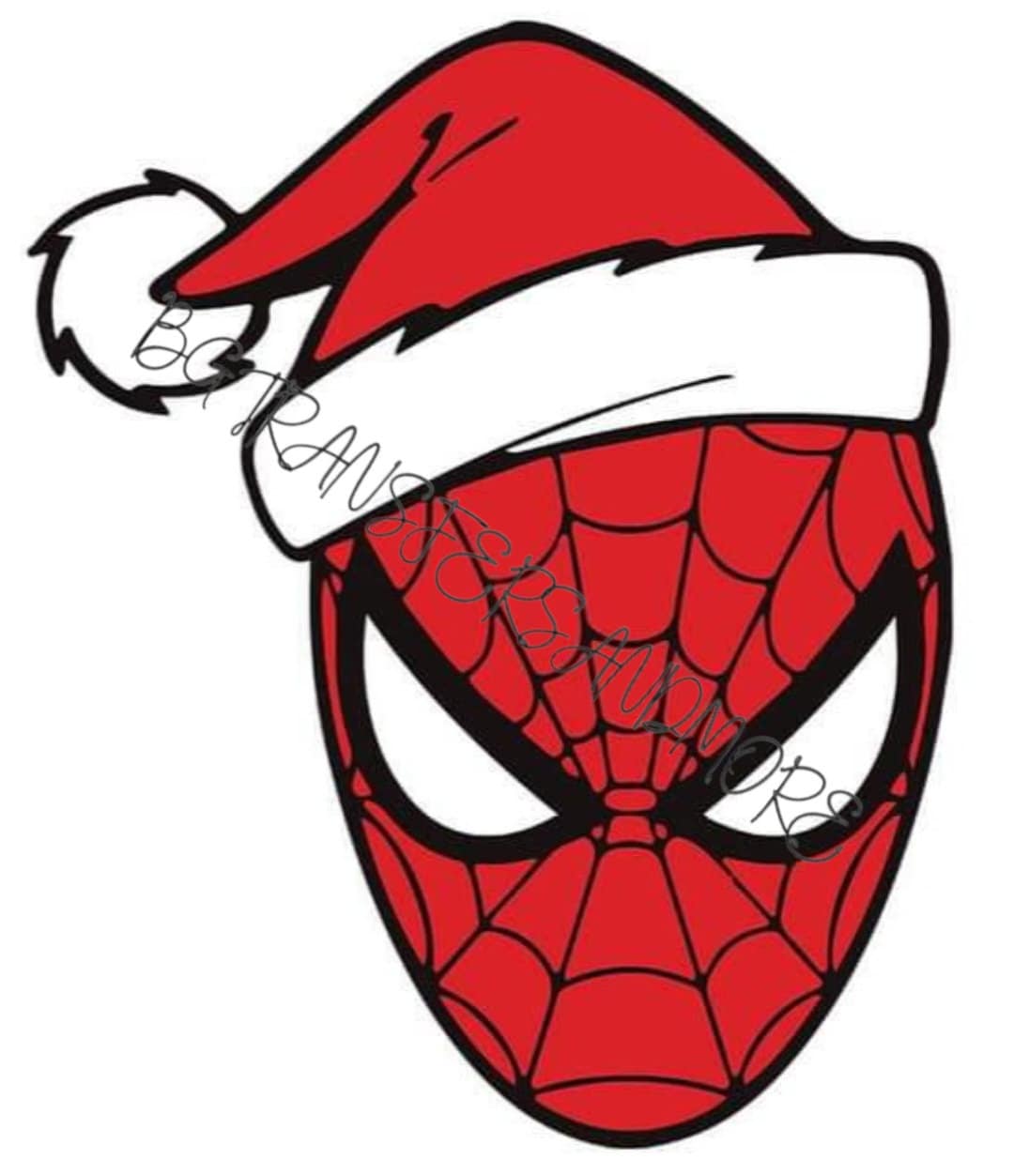 Spider Man Christmas Ready to Press Heat Transfer. - Etsy