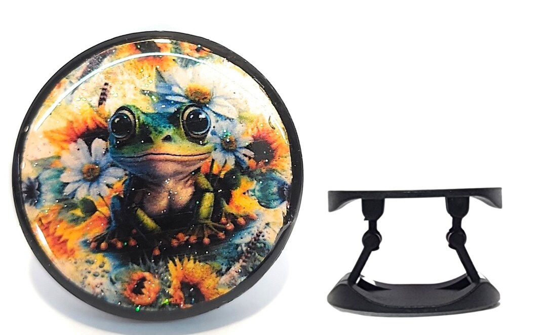 Frog Cellphone Grip. - Etsy
