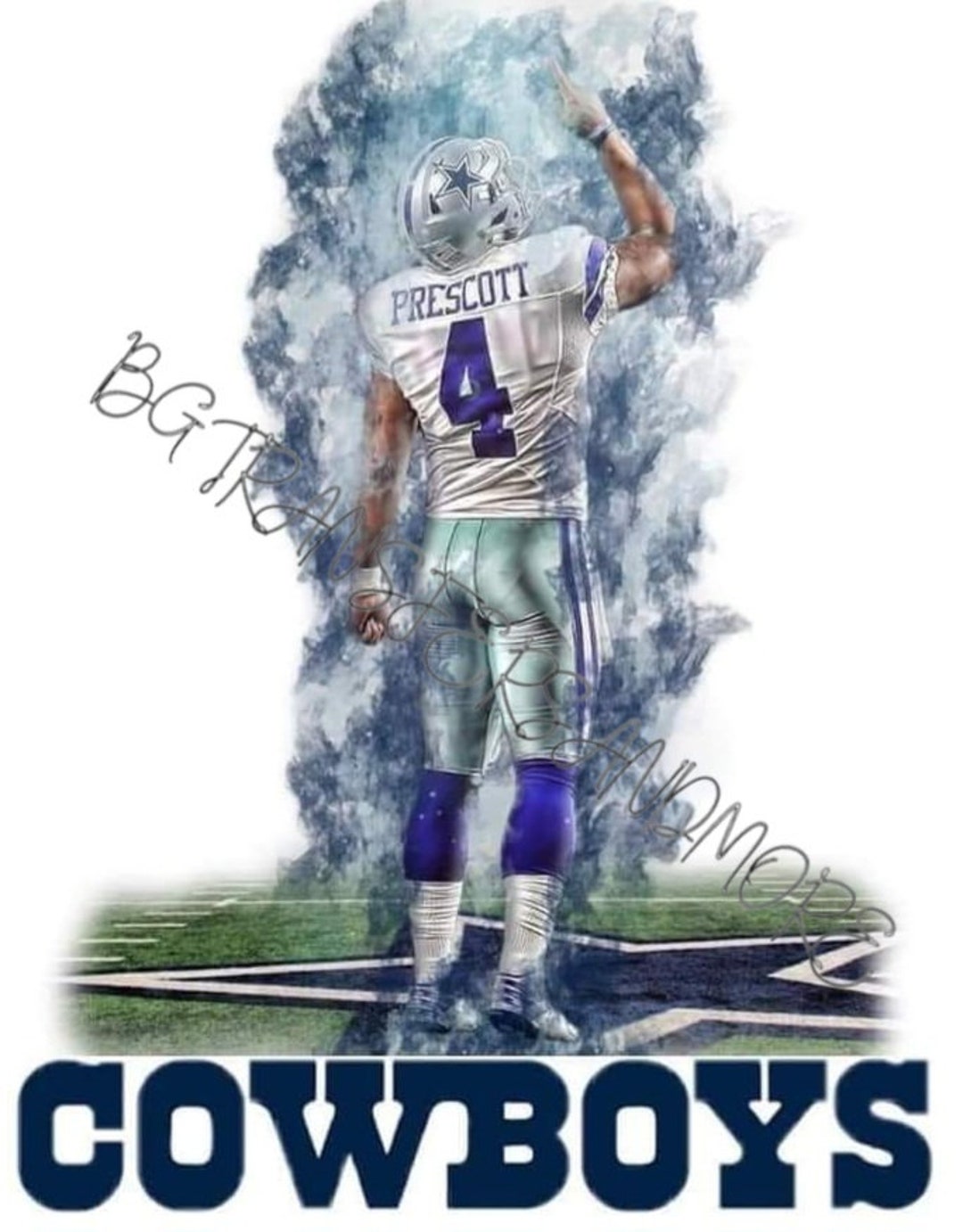 Football Ready to Press Heat Transfer. - Etsy