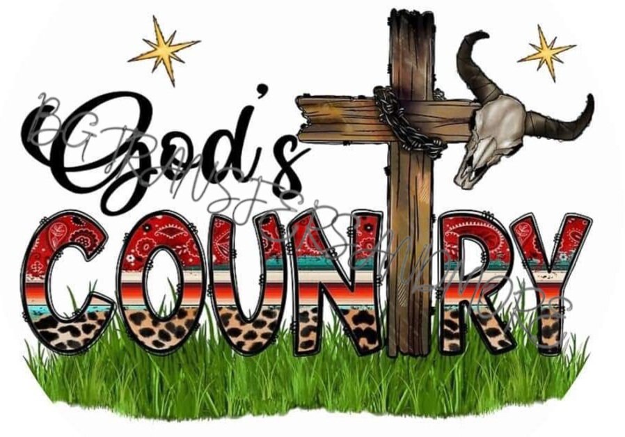 God's Country Ready to Press Heat Transfer. - Etsy