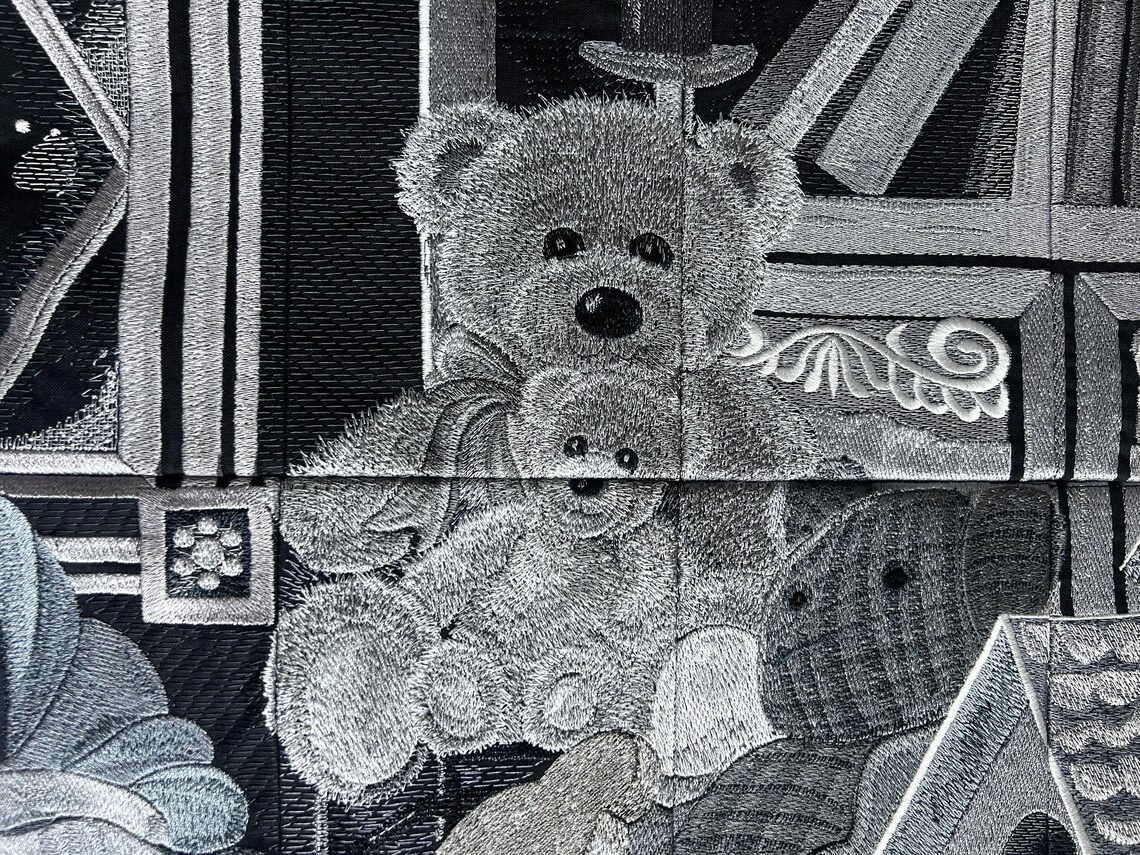 Santa's Workshop Tile Scene - Etsy