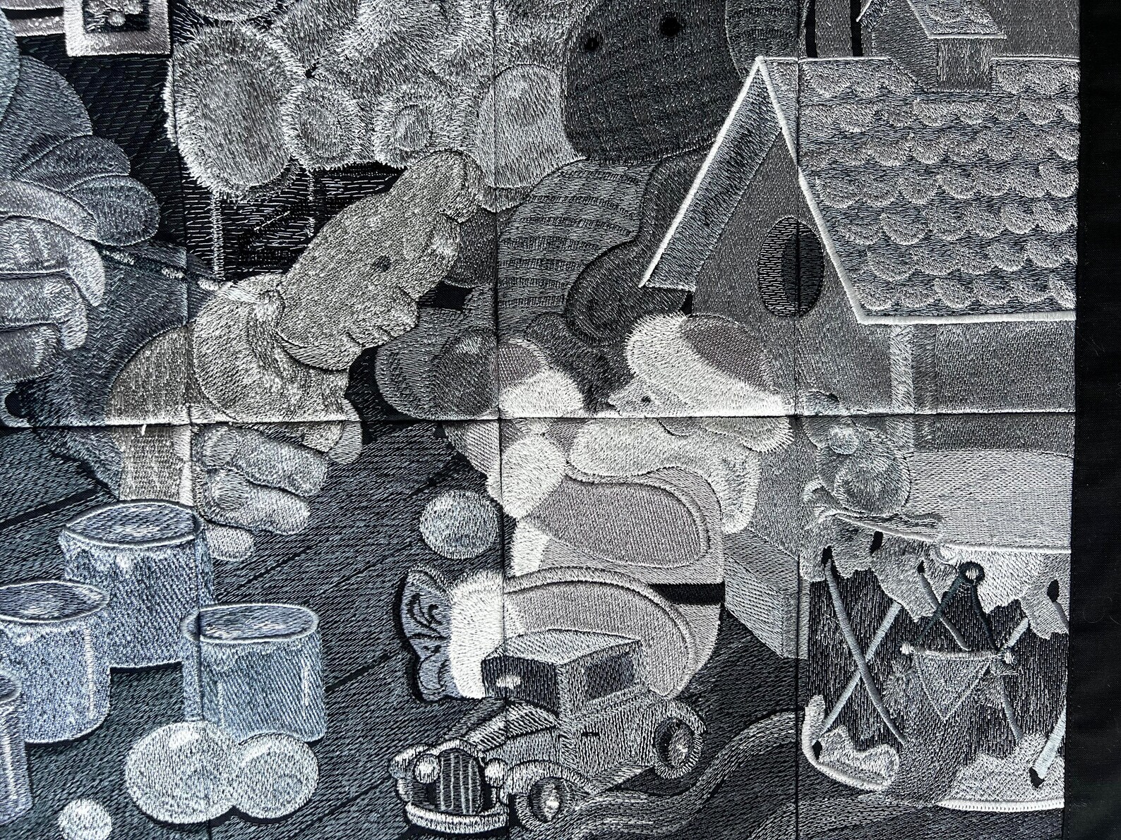 Santa's Workshop Tile Scene - Etsy