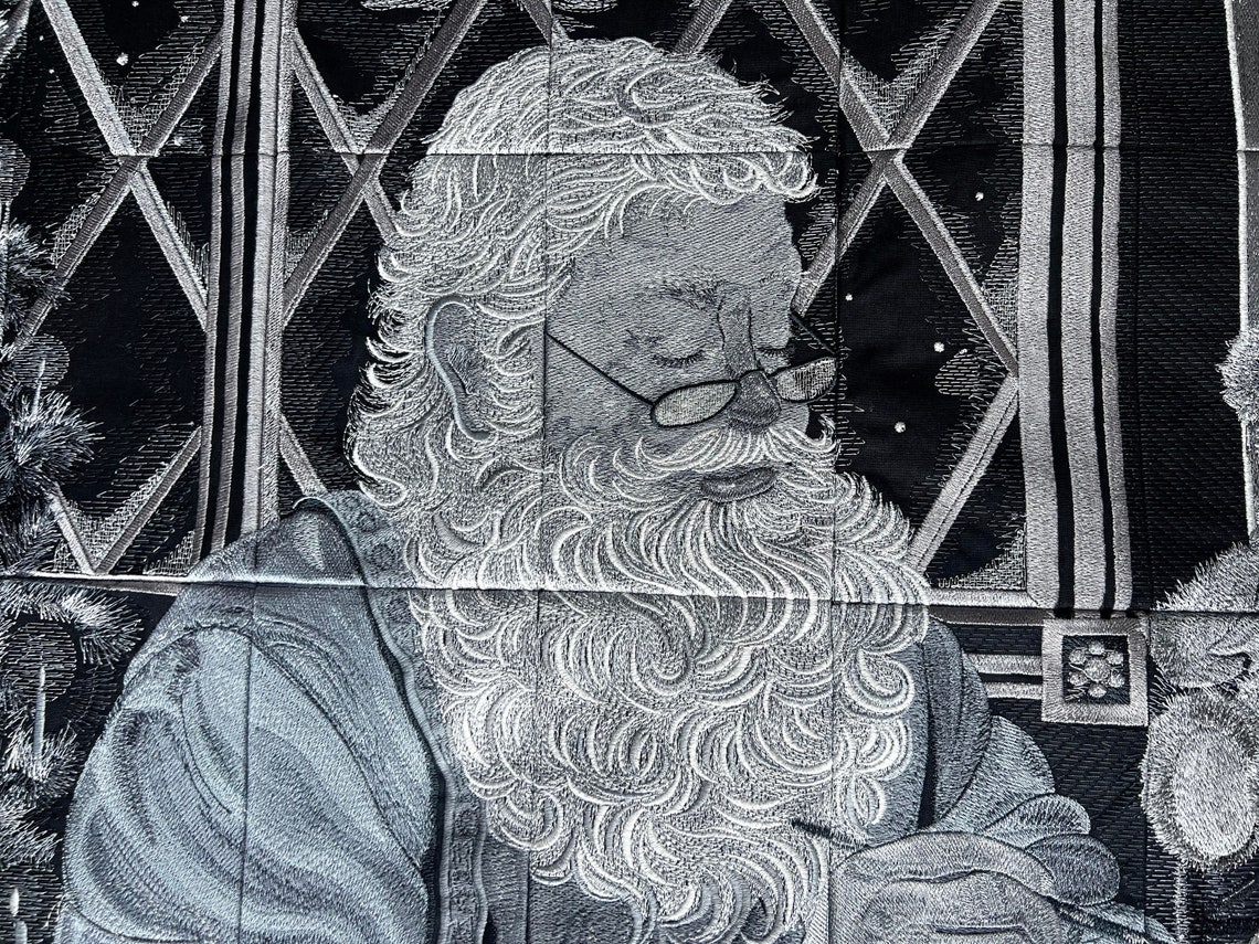 Santa's Workshop Tile Scene - Etsy