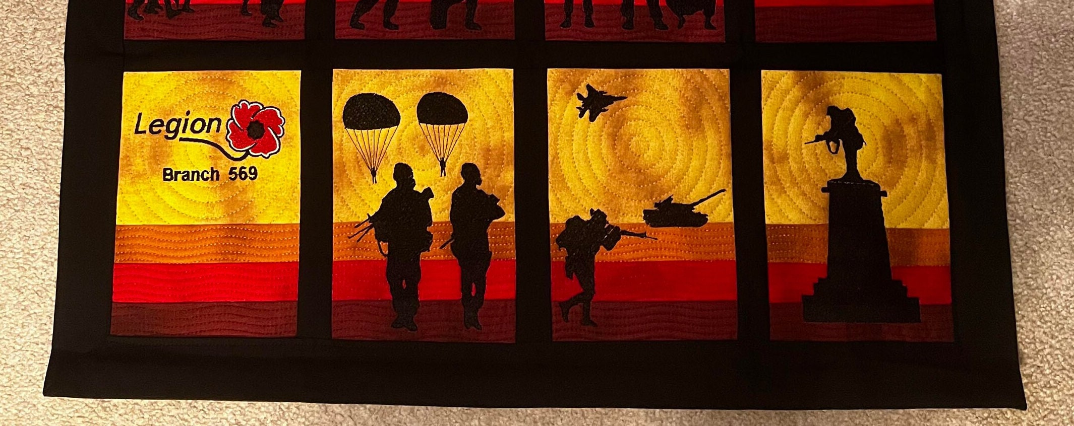 Remembrance Tile Scene - Etsy