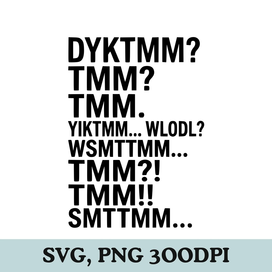 Do You Know the Muffin Man Png, Svg DYKTMM Png, Svg, the Muffin Man ...