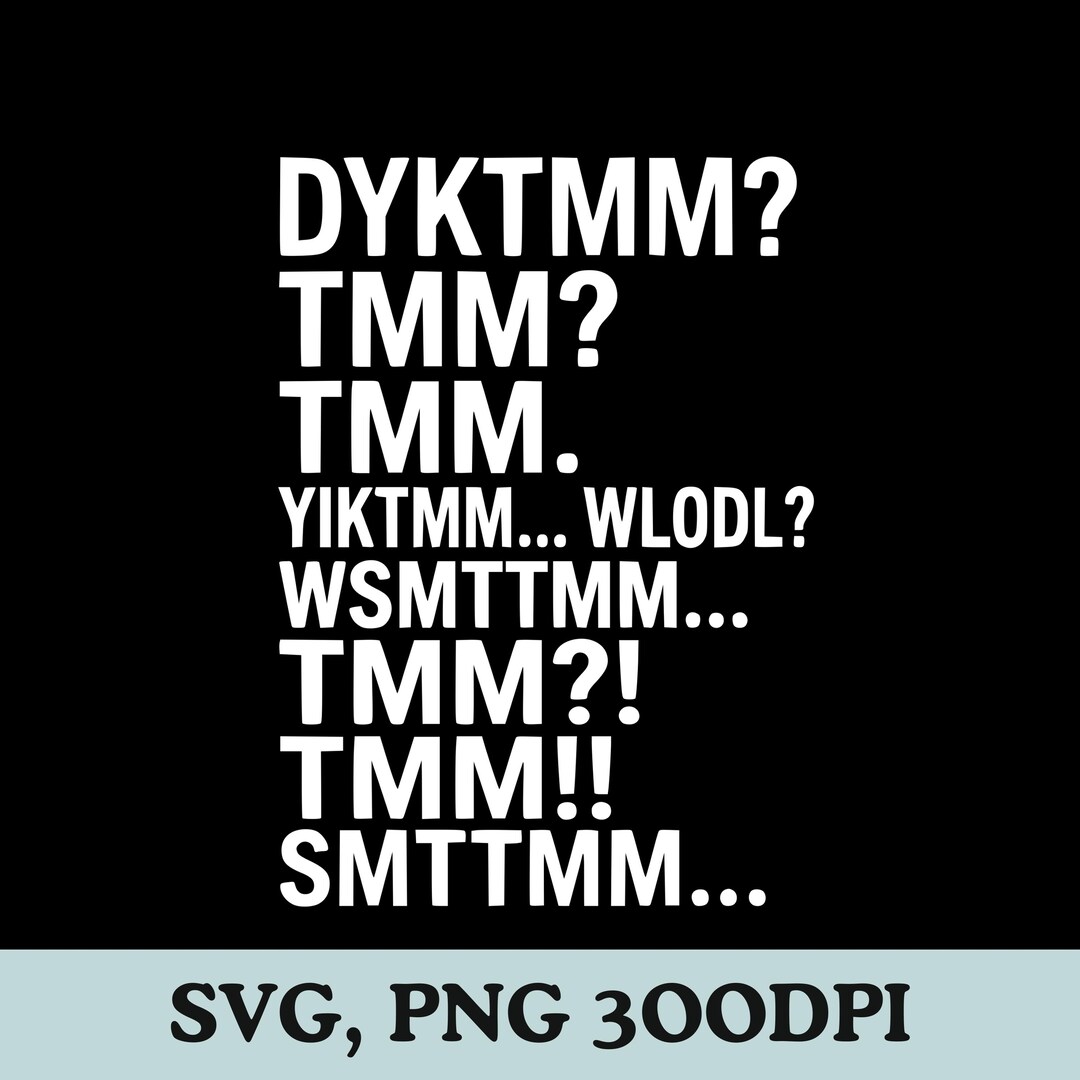 Do You Know the Muffin Man Png, Svg DYKTMM Png, Svg, the Muffin Man ...