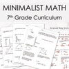 7th Grade Math Workbook - Etsy