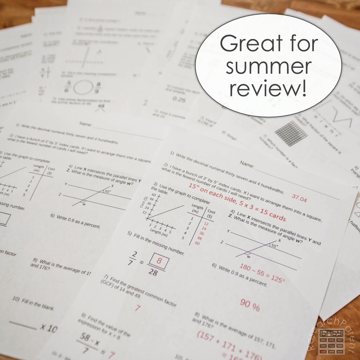 Sixth Grade Minimalist Math Homeschool Curriculum - Etsy