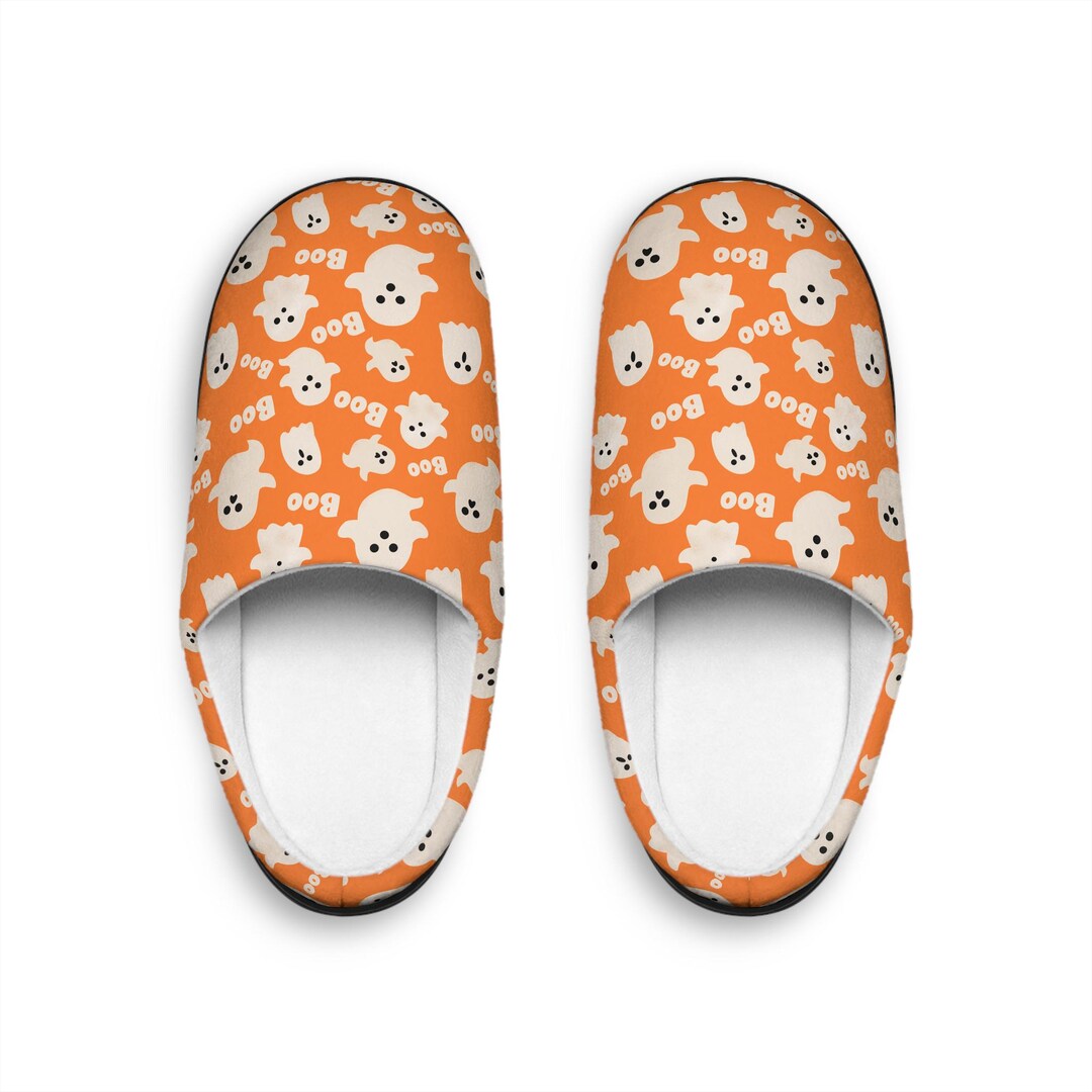 Women's Halloween Ghost Slippers - Etsy