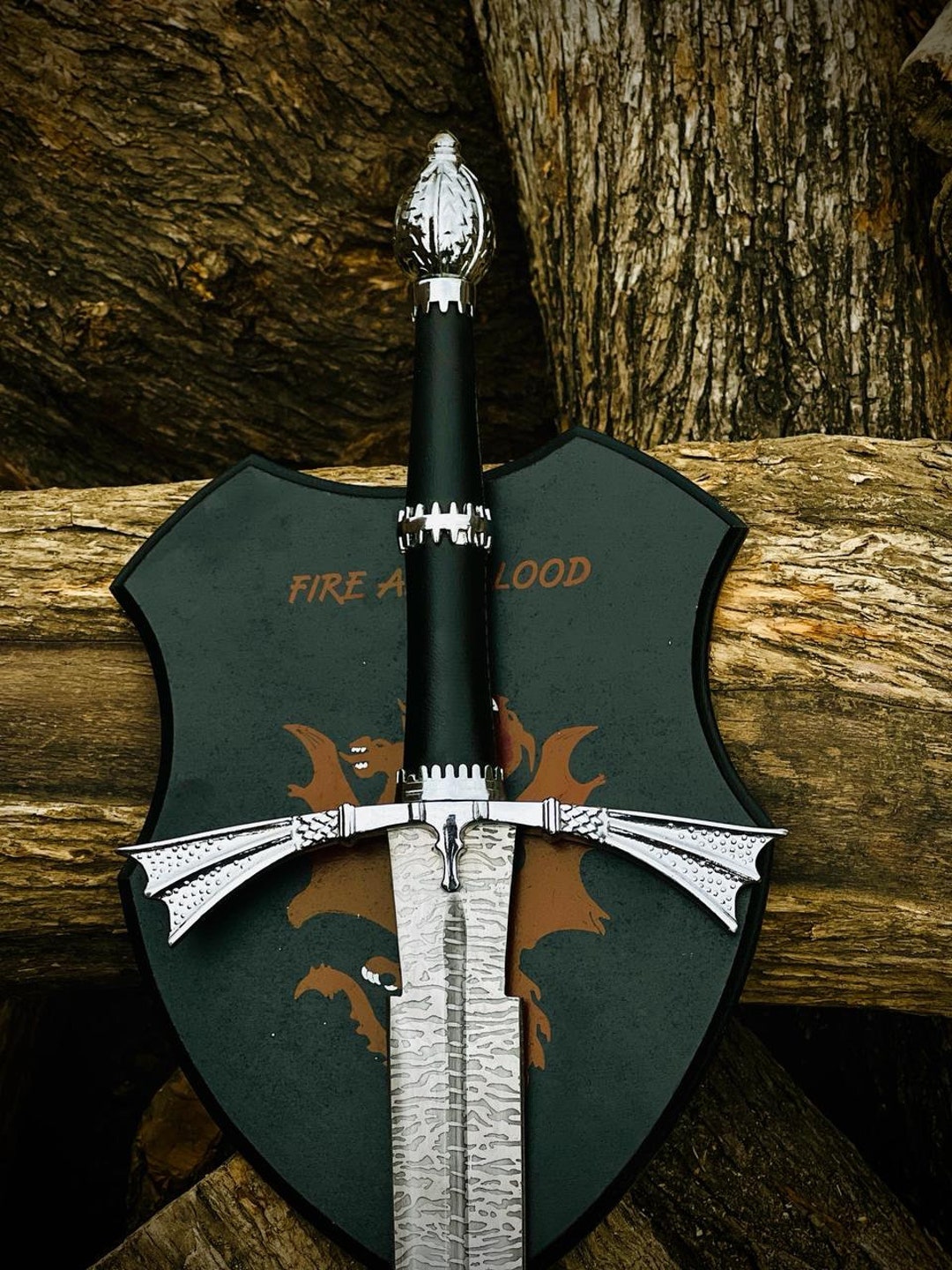 Handmade Dark Sister Daemon Targaryen Metal Sword, Replica Sword, Game ...