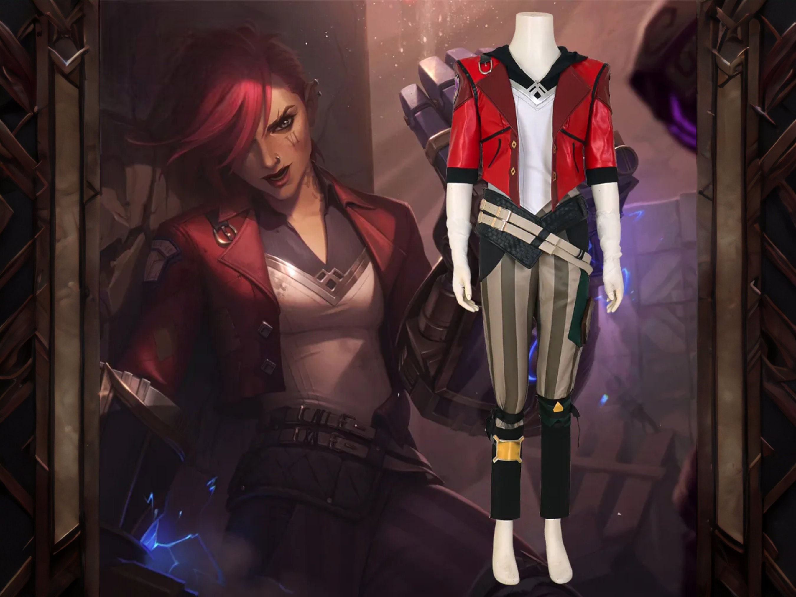 League Of Legends Vi Concept Art