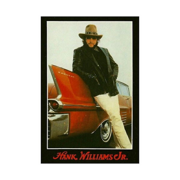 Hank Williams Jr Poster - Etsy
